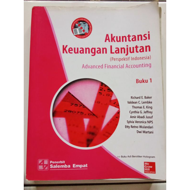 Jual Akuntansi Keuangan Lanjutan Buku 1 (Richard E.Baker) | Shopee Indonesia