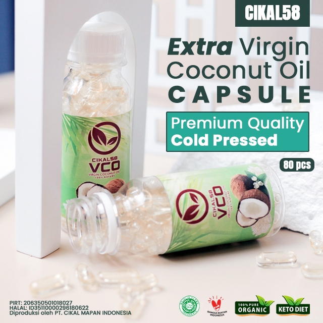 Jual VCO KAPSUL | Suplemen Diet Alami, Kesehatan Jantung, Antivirus ...