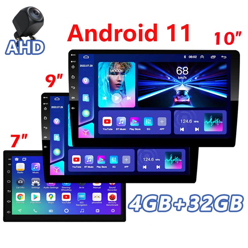 Jual 4G+32G Android 10 Head Unit Untuk Semua Double Din Mobil 7/9/10 Inch Car Radio Mobil ...