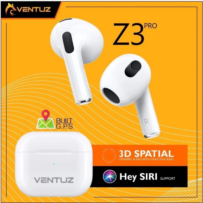 Jual VENTUZ Z3 PRO 3D Spatial Audio With GPS Tracker TWS Earphone ...