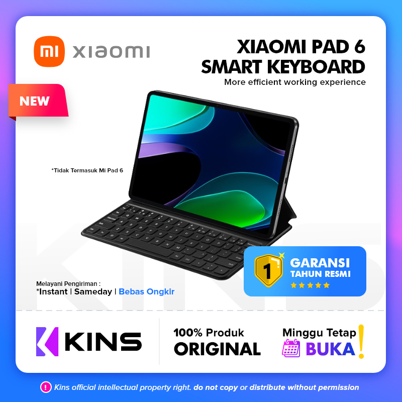Jual Xiaomi MI Pad 6 Keyboard Bluetooth With Case | Shopee Indonesia