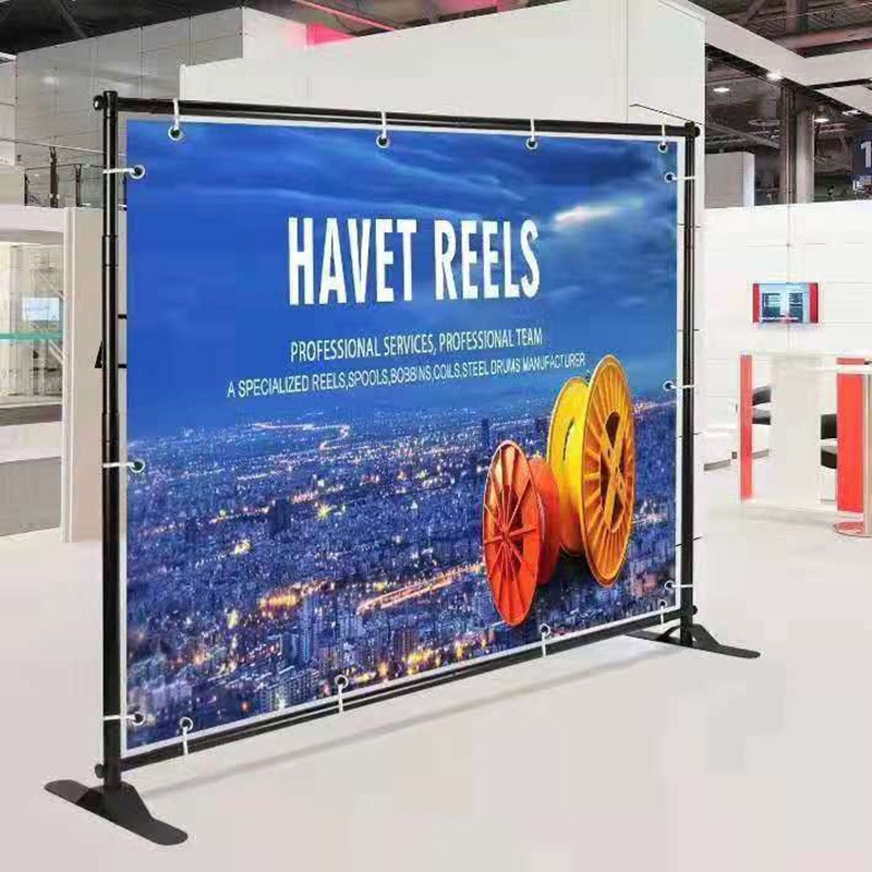 Jual Jumbo Banner Stand 2.6/3.3m x 3.3m Giant Banner/Backdrop/ Backwall ...