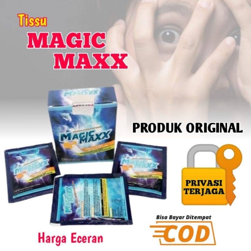 Jual Tissue Magic Maxx Tisu Mejik Tahan Lama Original Harga 1Sachet Eceran | Shopee Indonesia