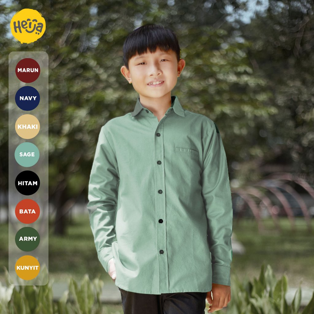 Jual Heija x Efrain - Kemeja Couple Anak Laki - Laki dan Ayah Lengan ...
