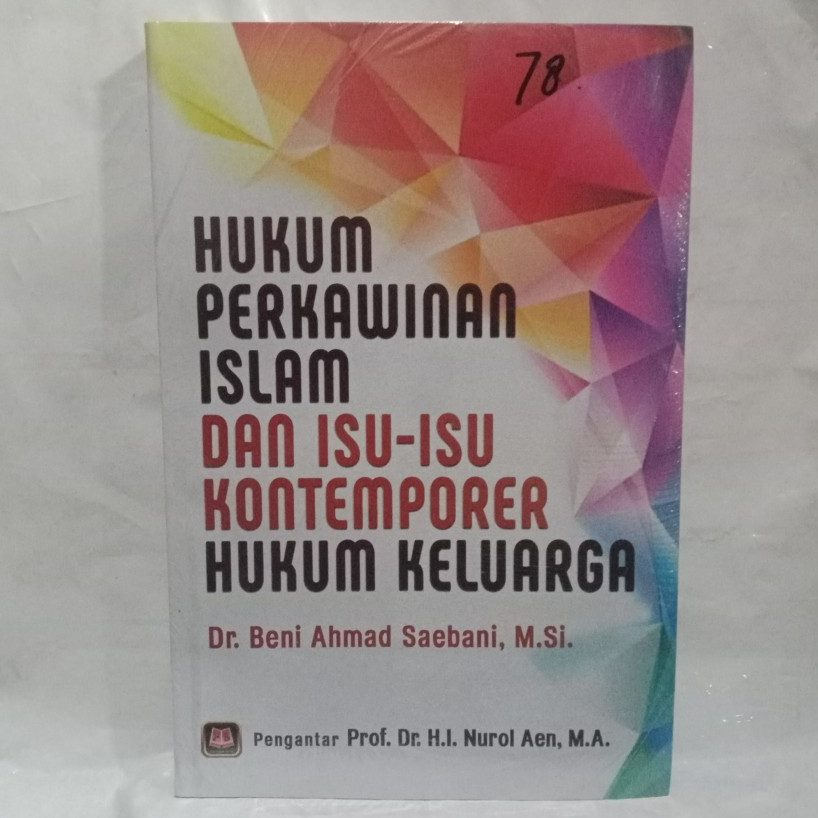 Jual Hukum Perkawinan Islam Dan Isu-isu Kontemporer Hukum Keluarga - Dr.Beni Ahmad Saebani ...