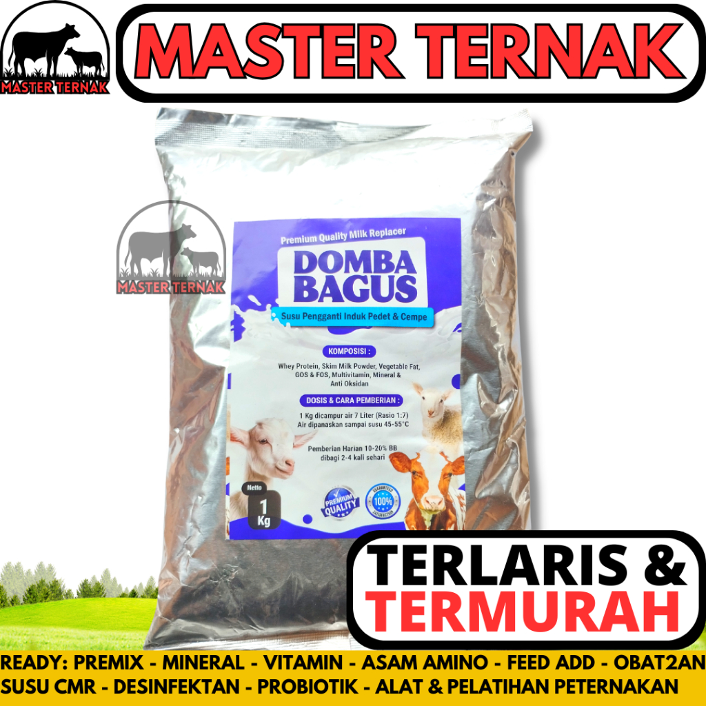 Jual SUSU TERNAK DOMBA BAGUS 1 KG - Susu Pengganti Induk Anak Sapi ...