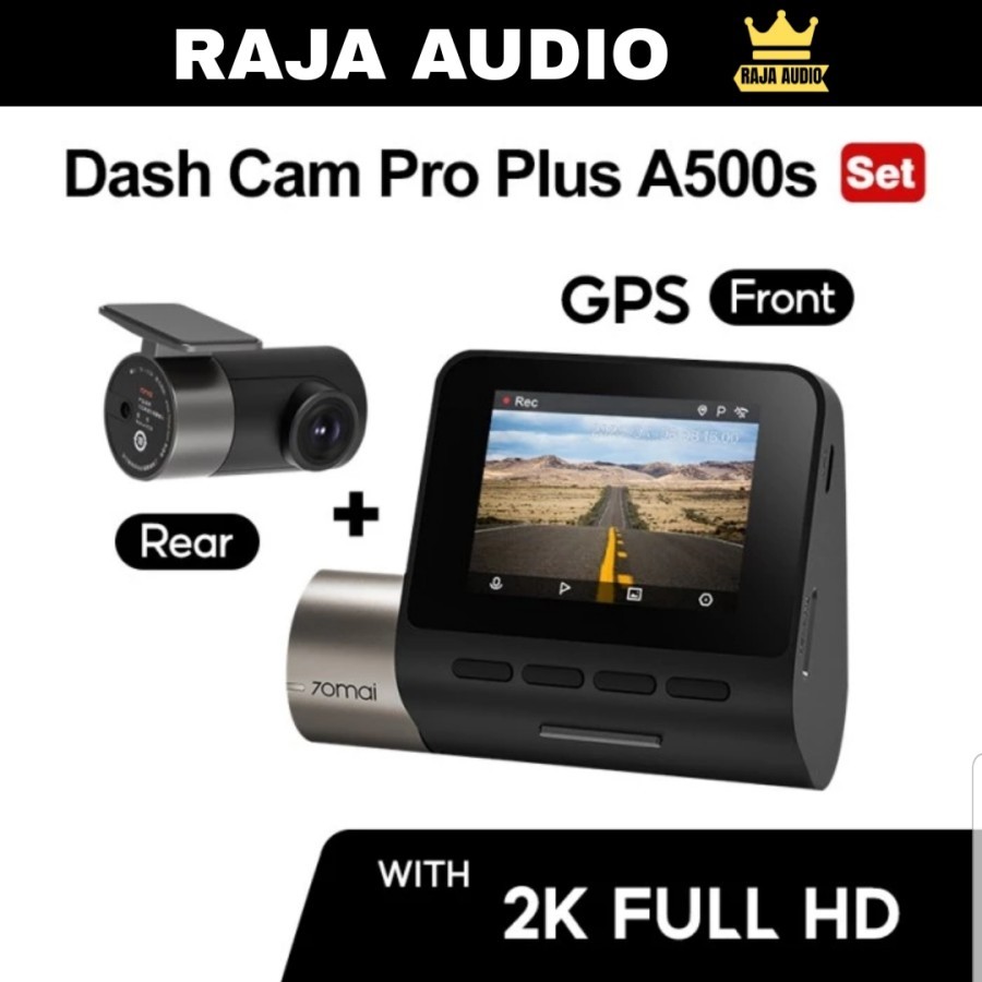 Jual 70mai A500S-1 Front & Rear Dashcam 1944P Camera DVR CCTV Recorder ...