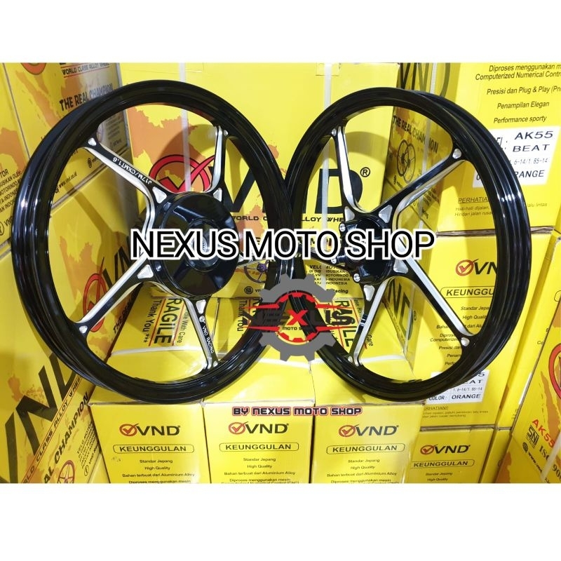 Jual velg vnd ak 55 vario 125/ Vario 150 140x17 & 160x17 velg racing vnd Ak55 ring17 vario150 ...