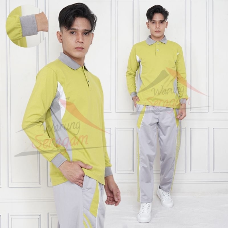 Jual Baju Setelan Olahraga Pria dan Wanita Berkerah / Setelan Kaos ... Jual Baju Setelan Olahraga Pria dan Wanita Berkerah / Setelan Kaos ...