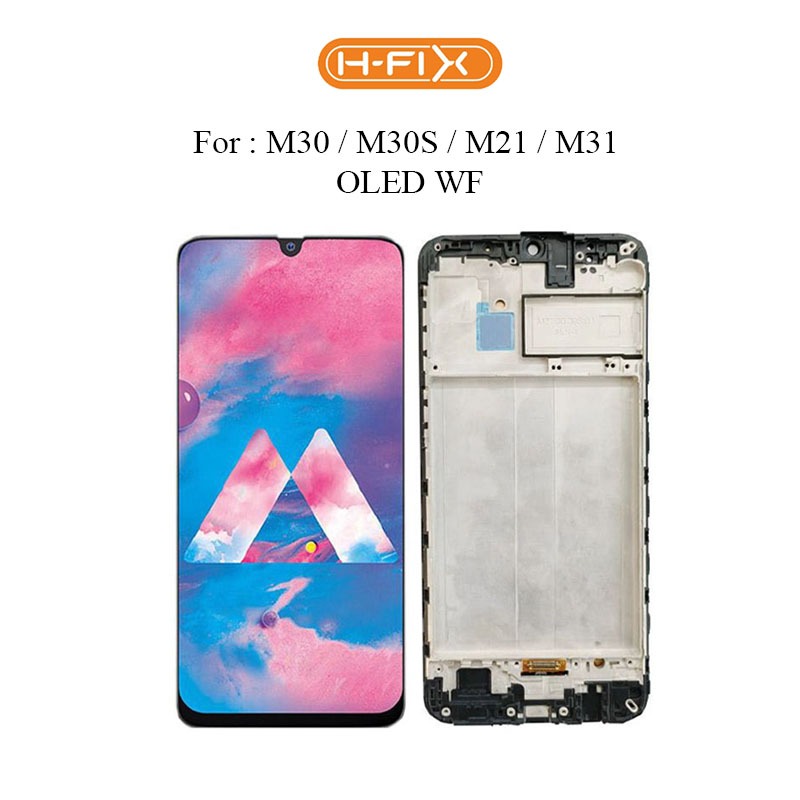 Jual HFIX - Lcd Samsung Galaxy M30 / M30S / M21 / M31 Oled With Frame Fullset Touchscreen ...