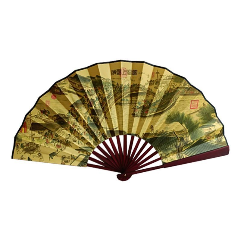 Jual 8 inch Kipas Lipat China Tradisional Kipas Motif Lukisan Cina ...