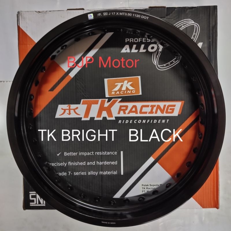 Jual Velg TK Racing Ring 17 (1.60/1.85/2.15) BLACK BRIGHT WM 36H ...