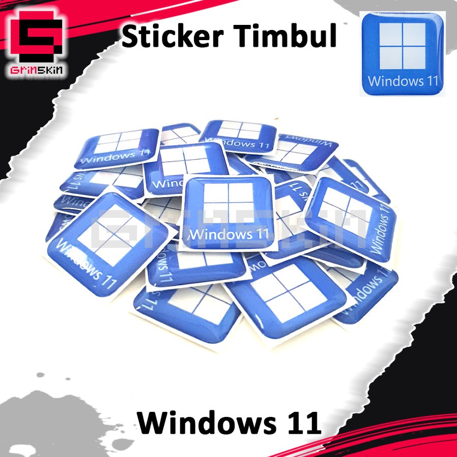 Jual Sticker Timbul Emblem Windows 11 | Shopee Indonesia