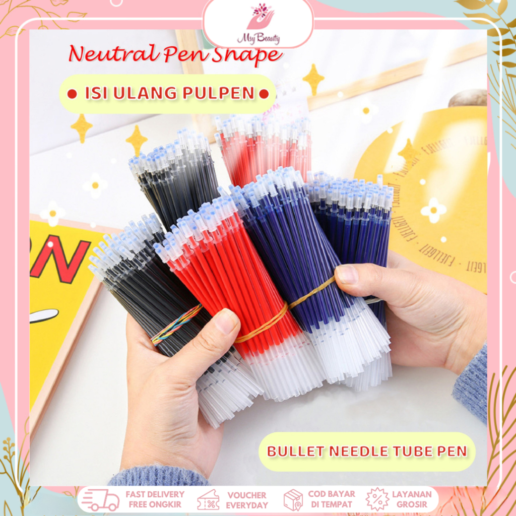 Jual MSY Bulpen Ballpoint Pena Warna /Ukuran kepala isi pena 0.3cm/Isi ...