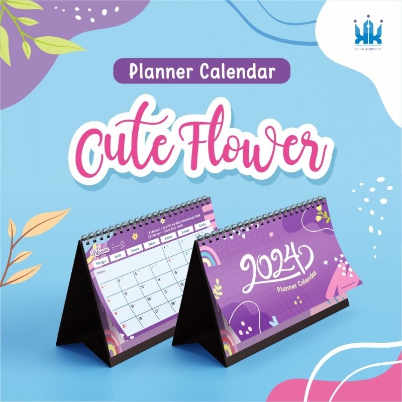 Jual Planner Calender 2024 Kalender Meja Kalender Duduk | Shopee Indonesia