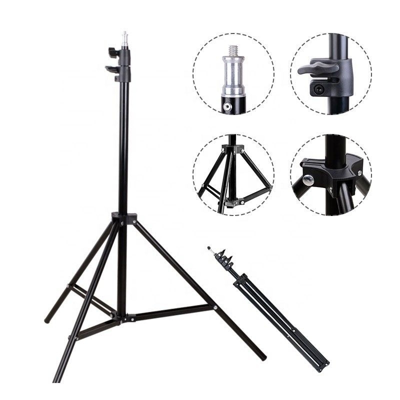 Jual Tripod 2,1 Meter Holder Tripod Ringlight Photo Studio Live ...