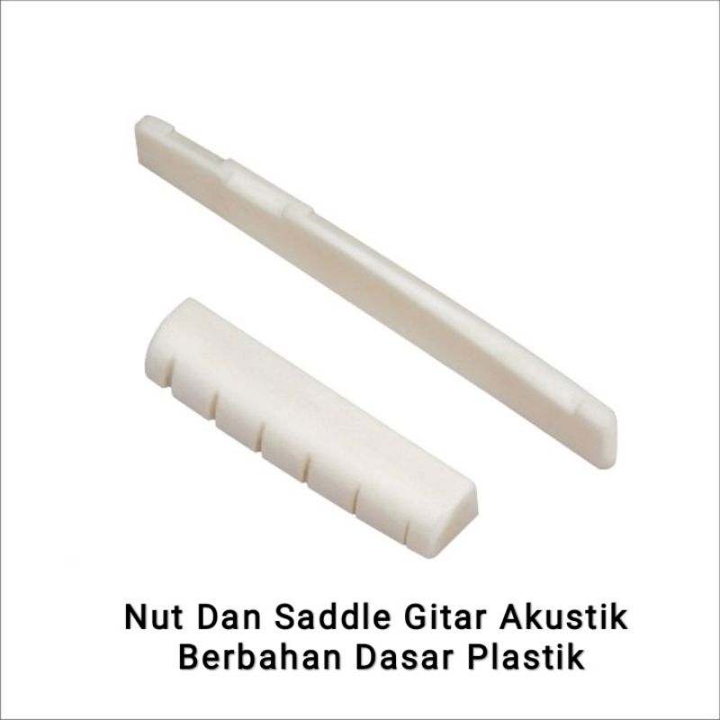 Jual 1 Set Nut Dan Saddle Gitar Akustik Acoustic Satu Set | Shopee ...