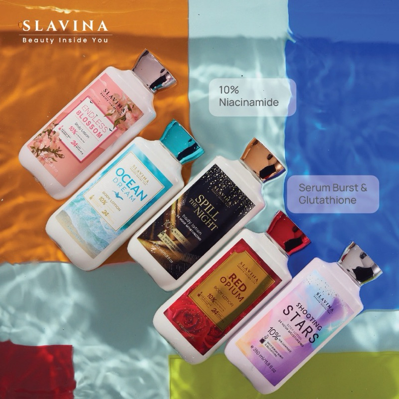 Jual SLAVINA BODY LOTION RED OPIUM SPILL THE NIGHT ENDLESS BLOSSOM ...