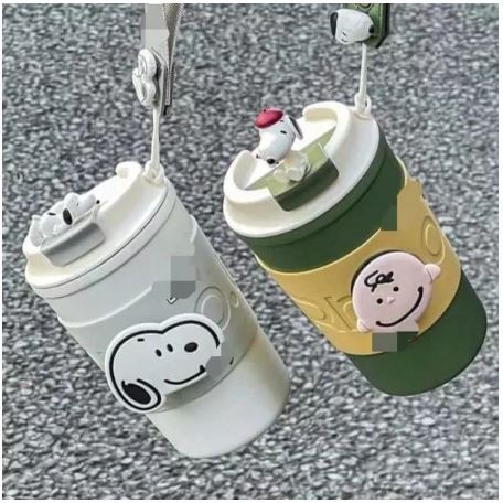 Jual Tumblr Vacuum Cup Snoopy Tahan Panas-Dingin / Vacuum Mug / Coffee ...