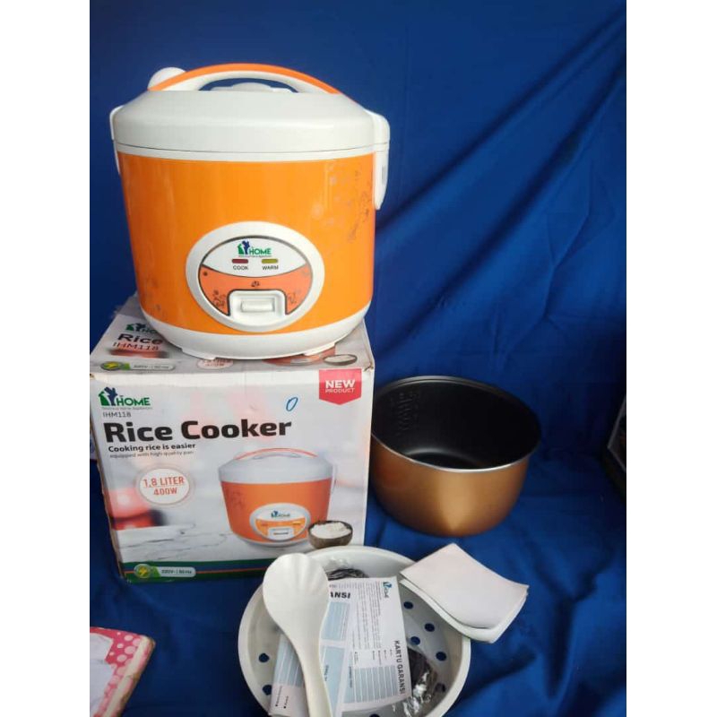 Jual Rice cooker ukuran 1,8 liter , 400 wattIHM 118Orange, merah ...