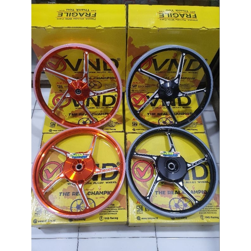 Jual VELG VND RACING AK55 RING 17 HONDA BEAT,SCOOPY,GENIO,VARIO 110/125/150/160 CBS 140-160 ...