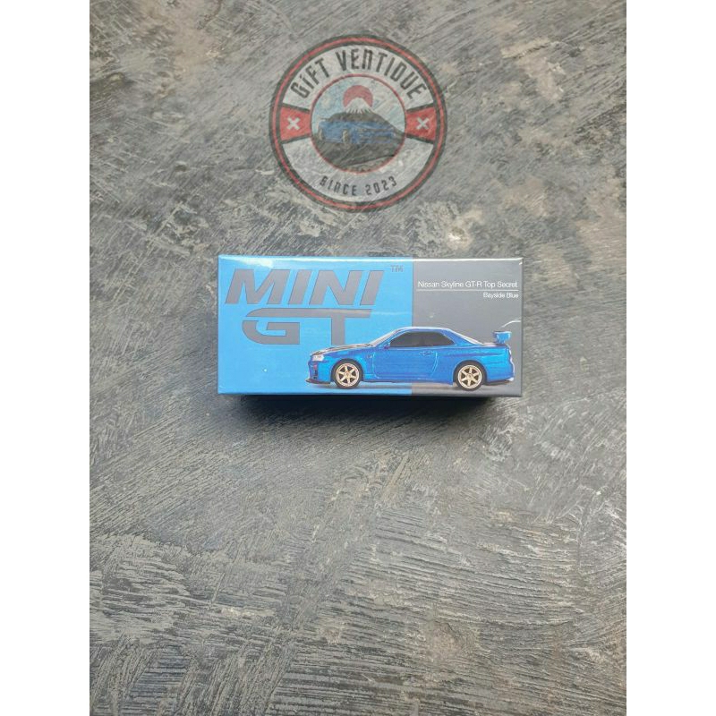 Jual Mini GT MiniGT MGT 531 Nissan Skyline GTR R34 Top Secret Bayside ...