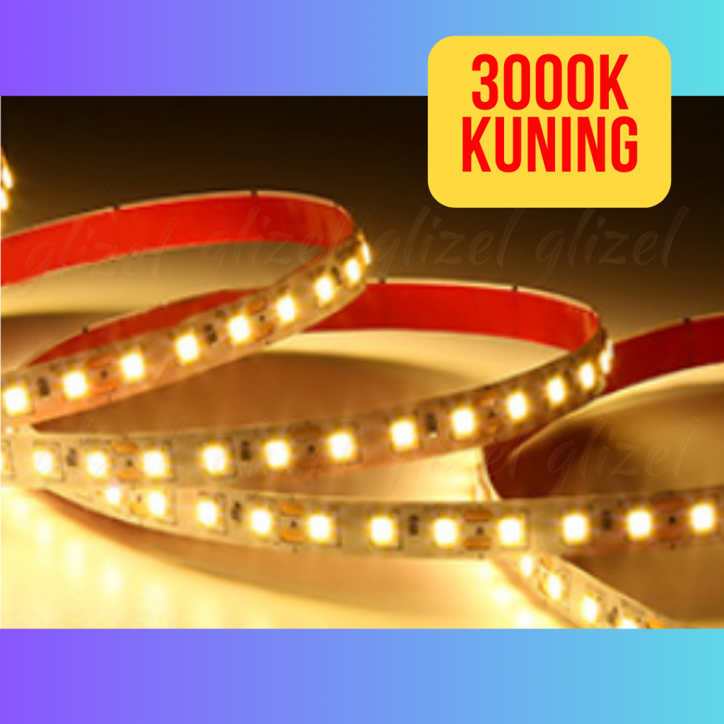 Jual Led Strip 2835 120 Mata Rapat SMD 12v Flexible Lampu 5 Meter Pita ...