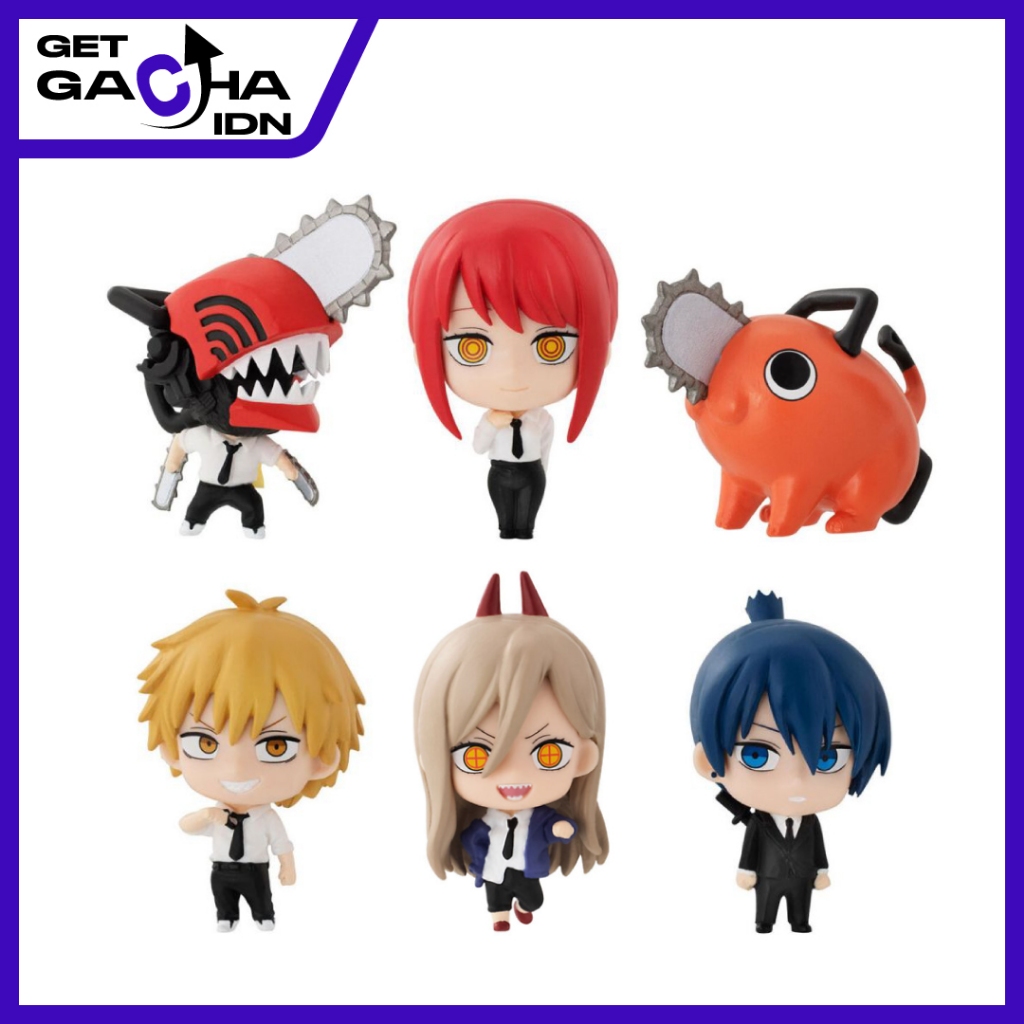 Jual Blind Box Chainsaw Man Denji Power Aki Pochita Figure Jepang ...