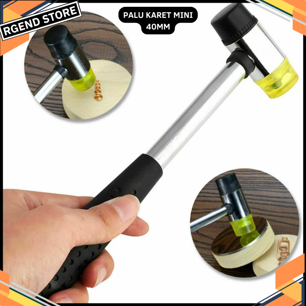 Jual Palu Karet Mini Double Face Rubber Hammer Palu Lantai Keramik ...