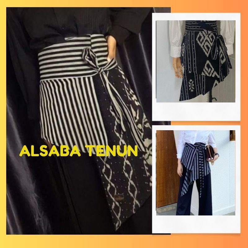 Jual trands ikat pinggang wanita fashion obi tenun ikat - obi tenun ...