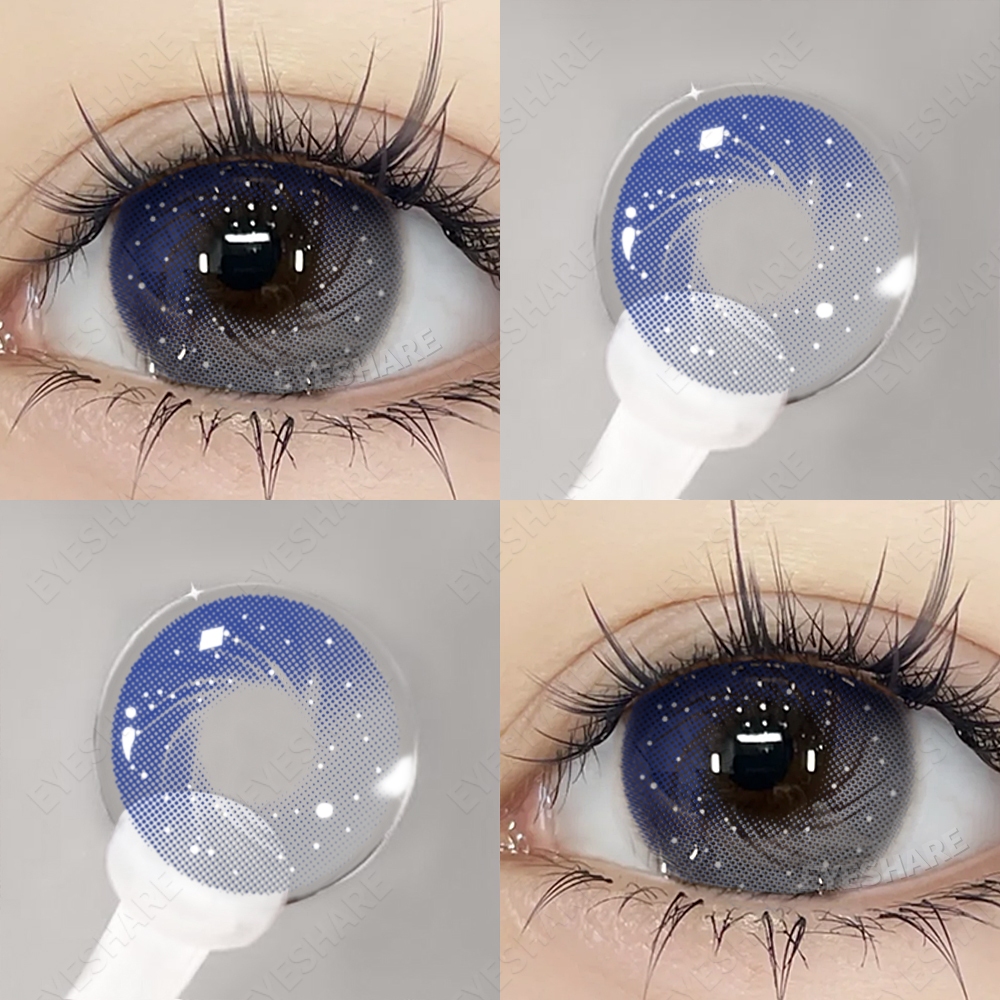 Jual Eyeshare Galaxy Softlens Gray Softlens 14.2mm | Shopee Indonesia