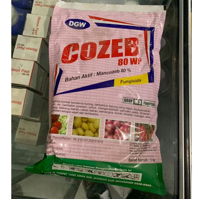 Jual Cozeb 80wp 1kg fungisida mankozeb | Shopee Indonesia