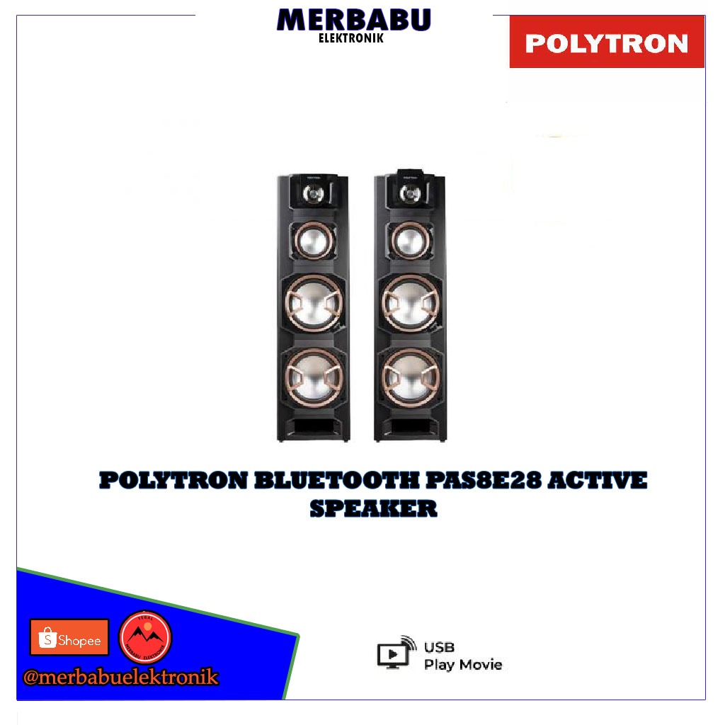 Jual Polytron Active Speaker PAS-8E28/PAS8E28 Bluetooth | Shopee Indonesia