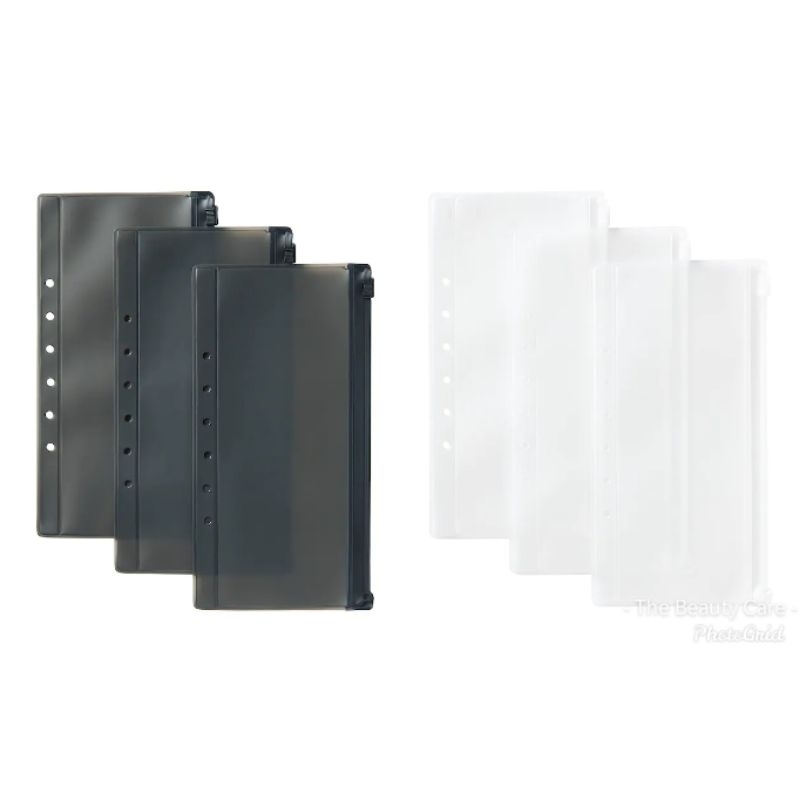 Jual Muji Japan Original Refill Clear Pouch Zipper Sliding Passport ...