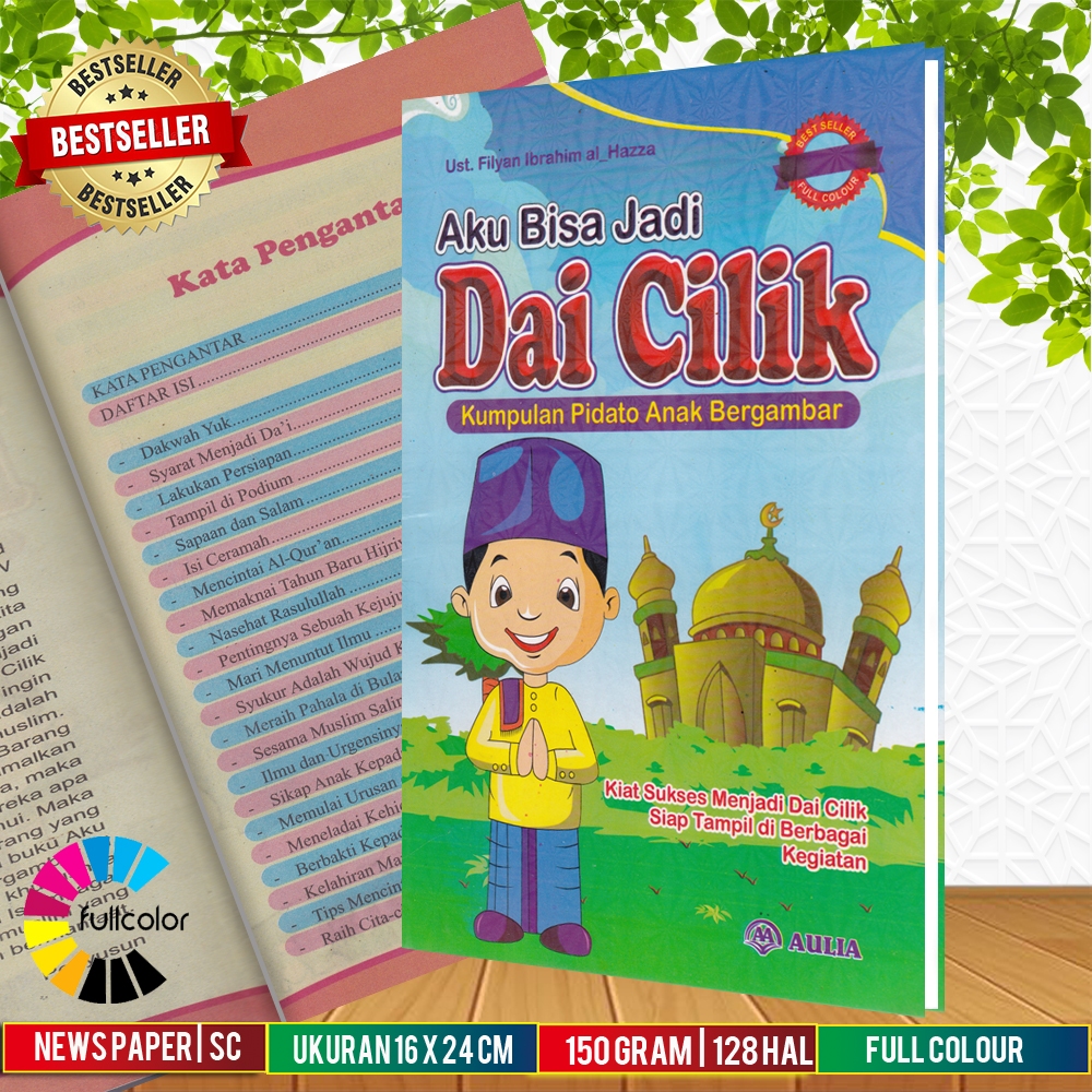 Jual Aku Bisa Jadi Dai Cilik Kumpulan Pidato Anak Bergambar - Aulia | Shopee Indonesia