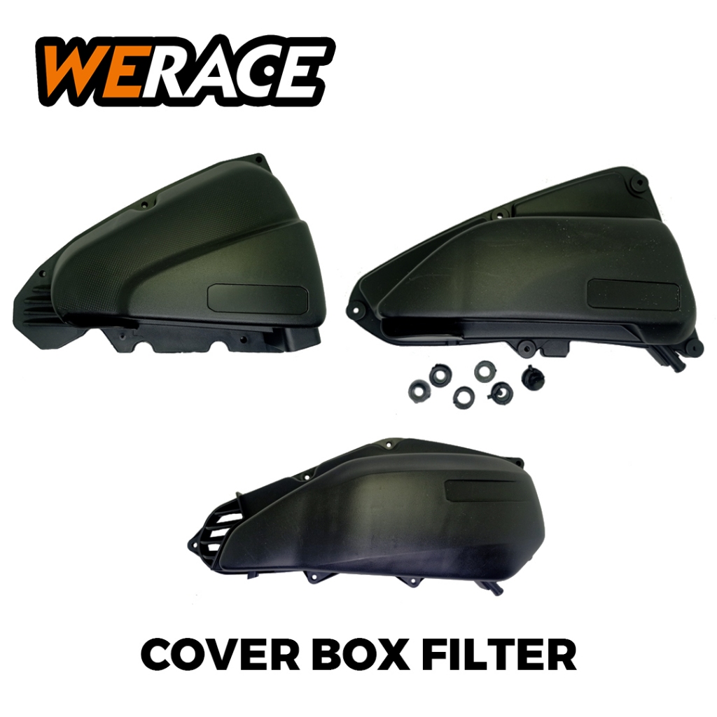 Jual WERACE Cover Box Filter Tutup Box Filter Udara Sub Assy Beat Vario ...