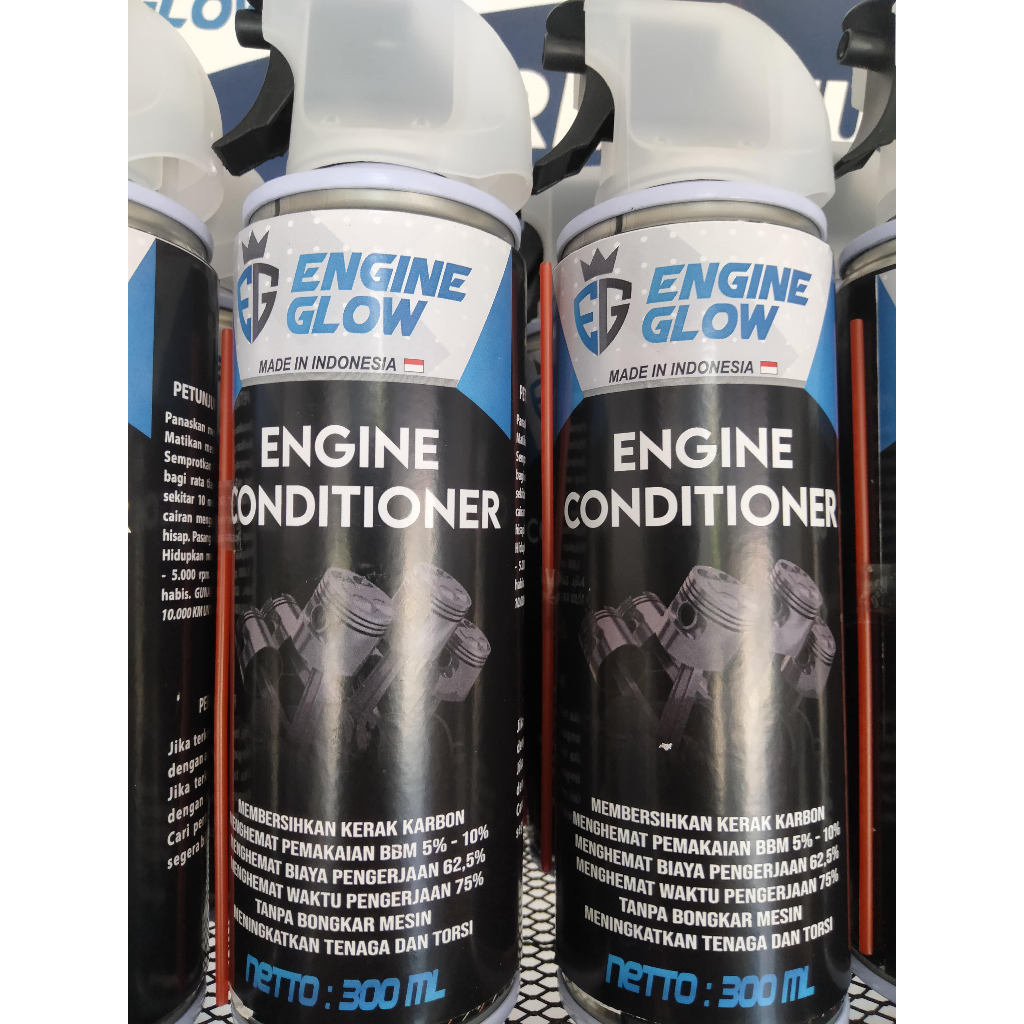 Jual CARBON CLEANER ENGINE GLOW ENGINE CONDITIONER 1 BLT 300ML | Shopee ...