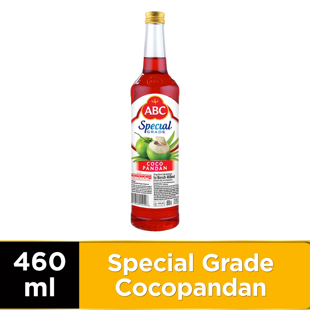 Jual ABC Sirup Special Grade Cocopandan 460 ml | Shopee Indonesia