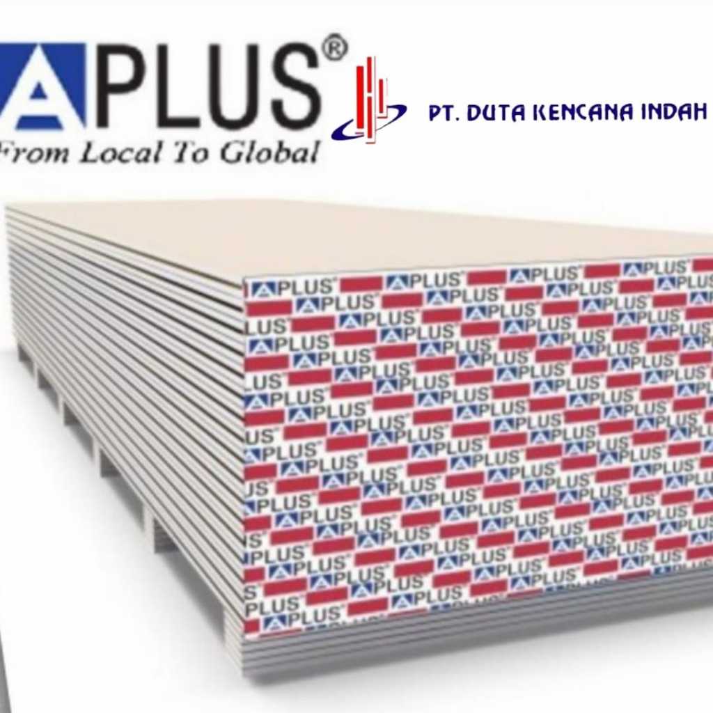 Jual GYPSUM APLUS 9 MM 1200x 2400 STD / PAPAN GYPSUM APLUS | Shopee ...