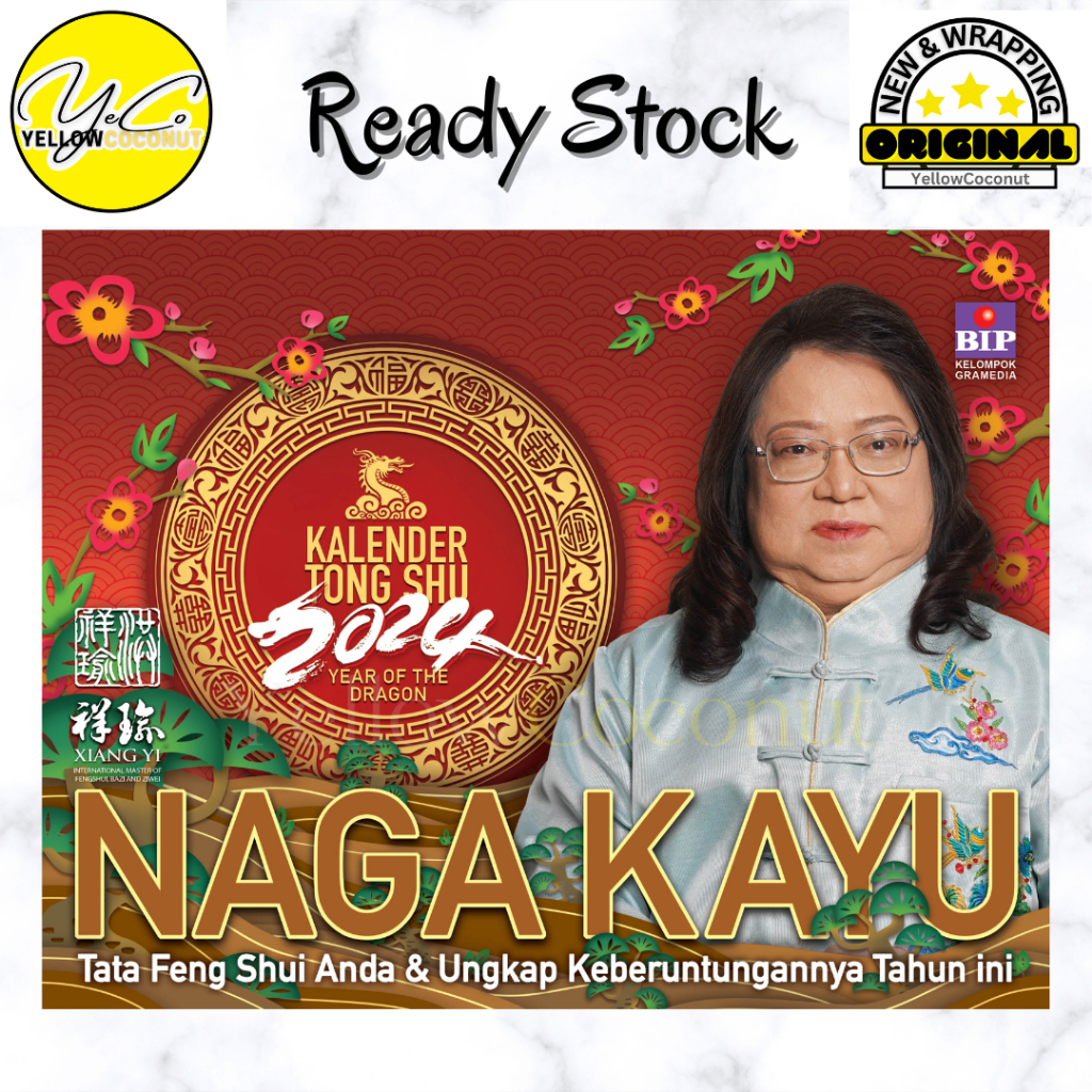 Jual Kalender Tong Shu 2024 : Naga Kayu | Shopee Indonesia