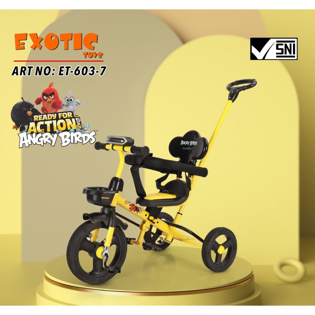 Jual Sepeda Roda Tiga Exotic ET- 603-7 | Shopee Indonesia