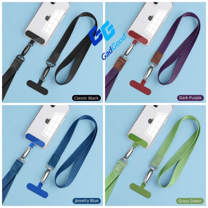 Jual Lanyard Gantungan Hp Tali Phone Strap Free Patch | Shopee Indonesia