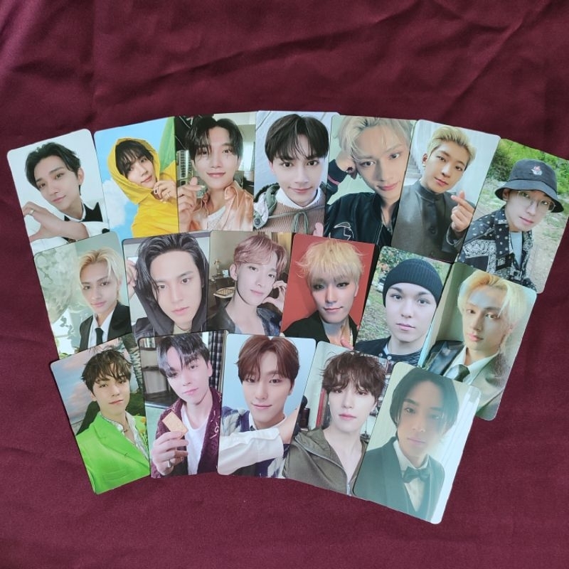 Jual SEVENTEEN Jeonghan Joshua Jun Wonwoo Mingyu DK Vernon Dino Official Photocard | Shopee ...