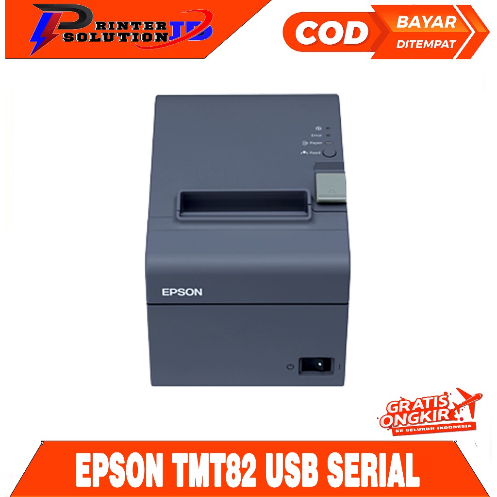 Jual PRINTER EPSON TMT82 TMT 82 USB KERTAS THERMAL 80MM | Shopee Indonesia