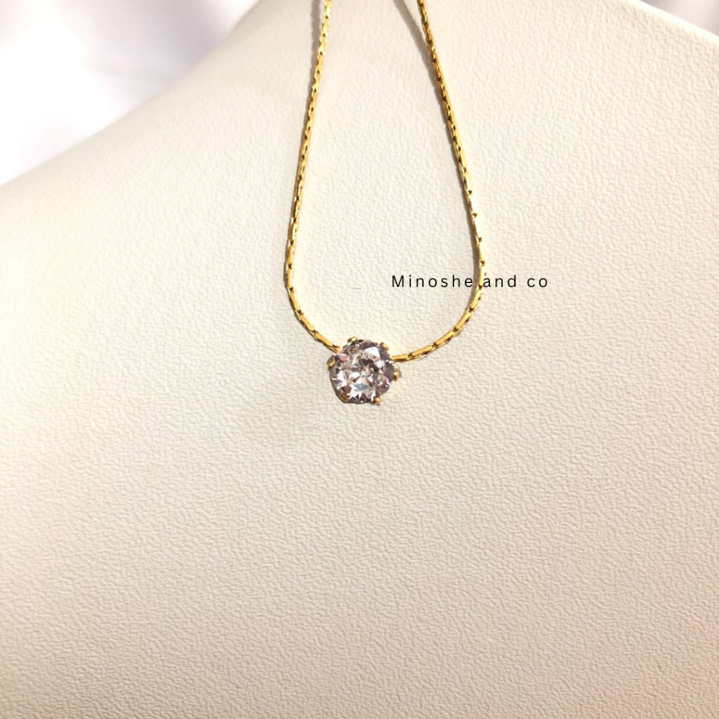 Jual MINOSHE&CO - Kalung Titanium asli wanita model ADELIA tidak ...