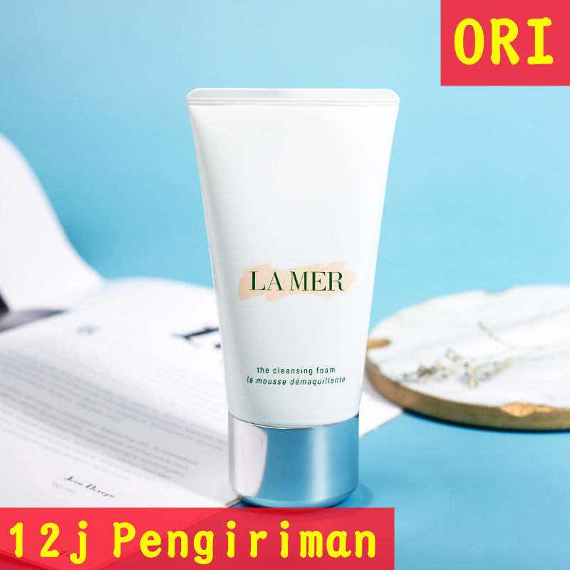 Jual La Mer 100ml lamer The Cleansing Foam 30ml with box 【100% Original ...
