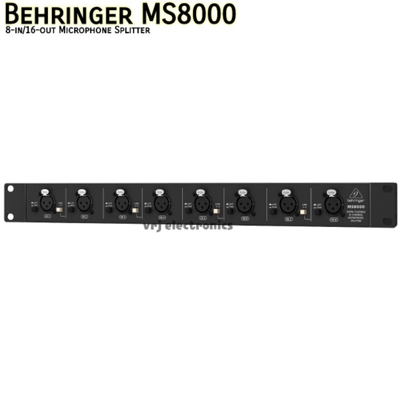 Jual Behringer Ultralink MS8000 Microphone Splitter | Shopee Indonesia