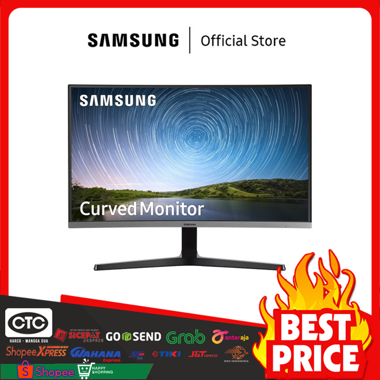 Jual Monitor LED Samsung C27R500 / LC27R500 - Curved Full HD 27" Inch ...