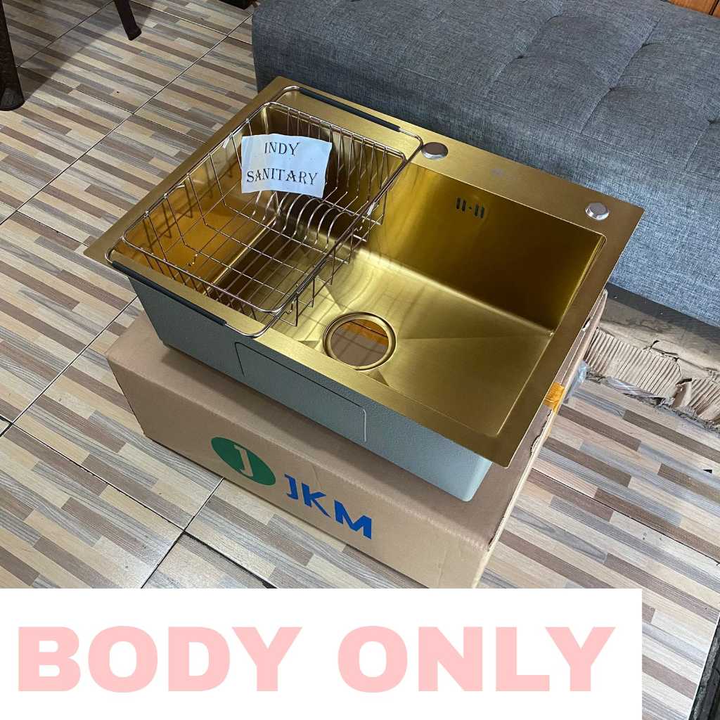 Jual PAKET LENGKAP BAK CUCI PIRING EMAS KITCHEN SINK GOLD FULL ...