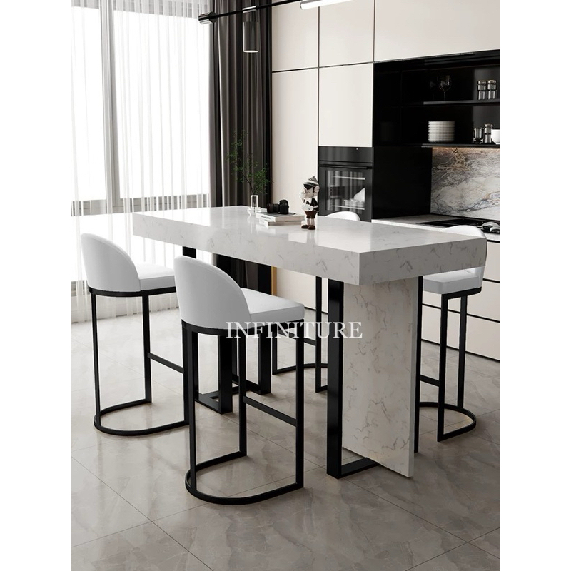 Jual Meja Bar Minimalis Top Marmer - Mini Bar kaki besi | Shopee Indonesia